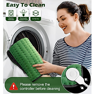 VALGELUIK Heating pad for Back Pain Relief, Heating Pads for Neck, Shoulder, Fathers Mothers Day Gifts for Women, Men, Dad, Mom, Auto-Off,Machine Washable, Moist Dry Heat Options, Extra Large 12"x24"