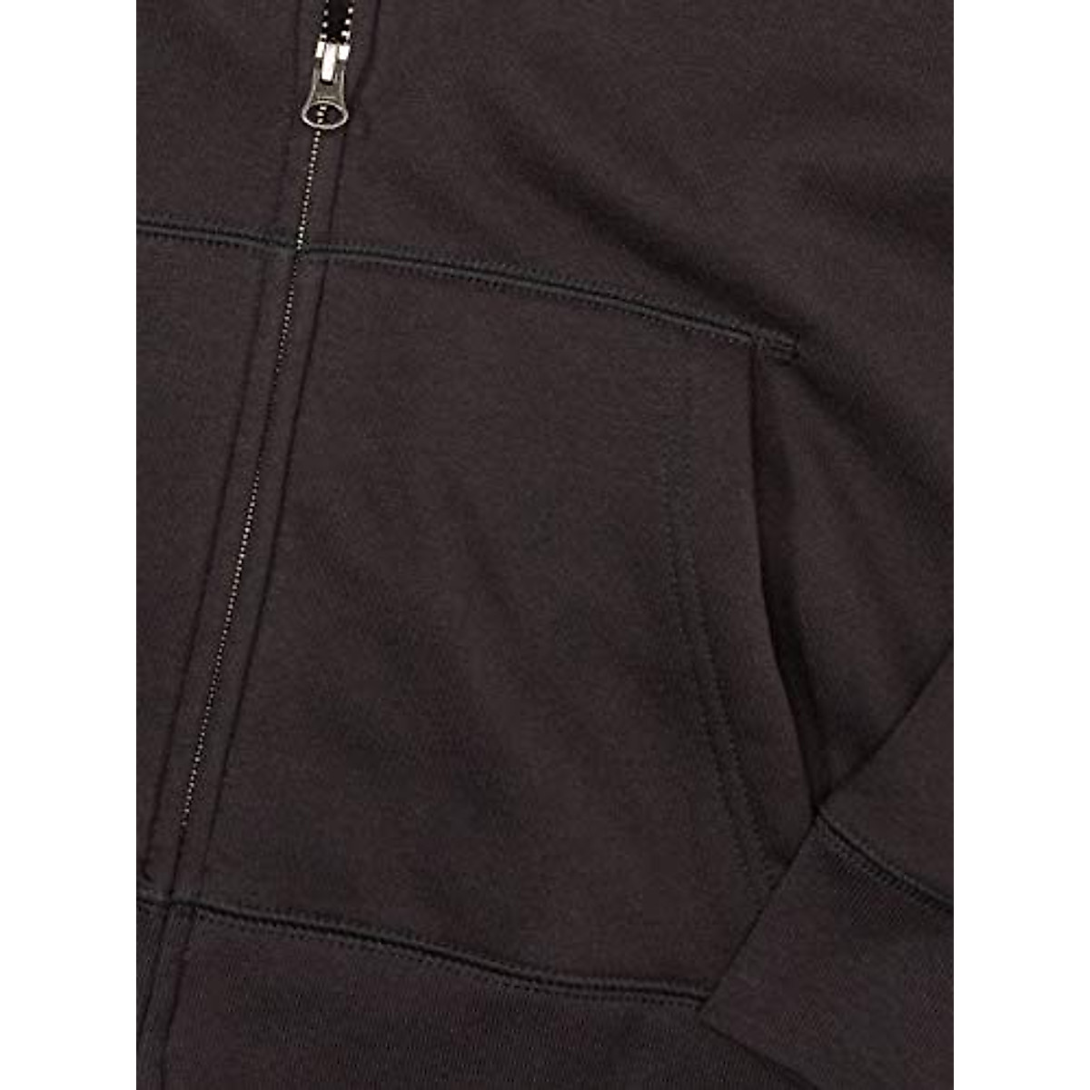 The Children's Place Boys' Uniform Zip Up Hoodie, Black, M (7/8)