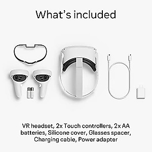 Meta Quest 2 — Advanced All-In-One Virtual Reality Headset — 256 GB