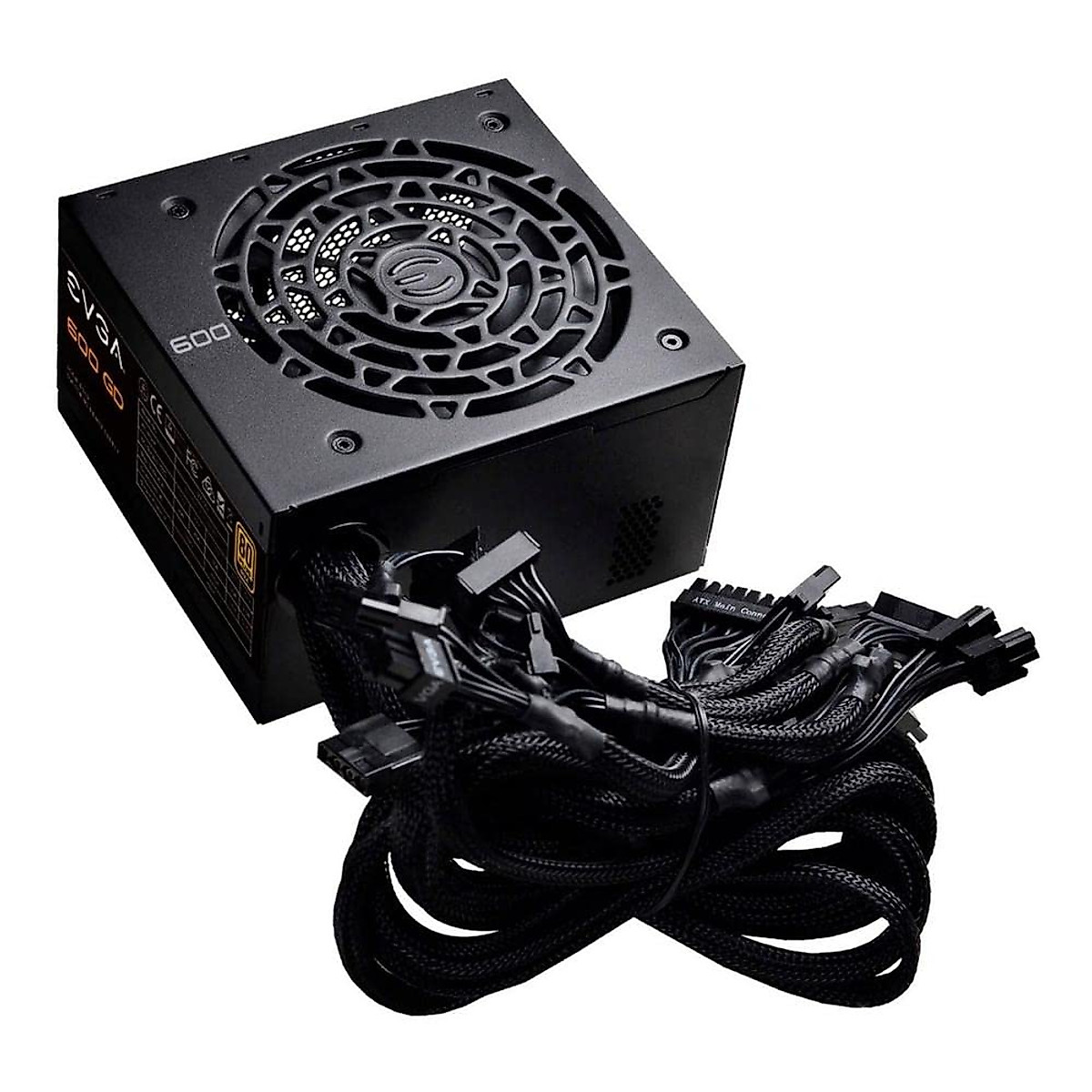 EVGA 100-GD-0600-V1, 600 GD, 80+ GOLD 600W, 5 Year Warranty, Power Supply