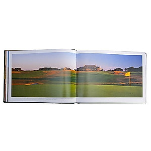 Graphic Image Golf Courses FAIRWAYS of The World by David Cannon Special Edition in Rich Green Leather -