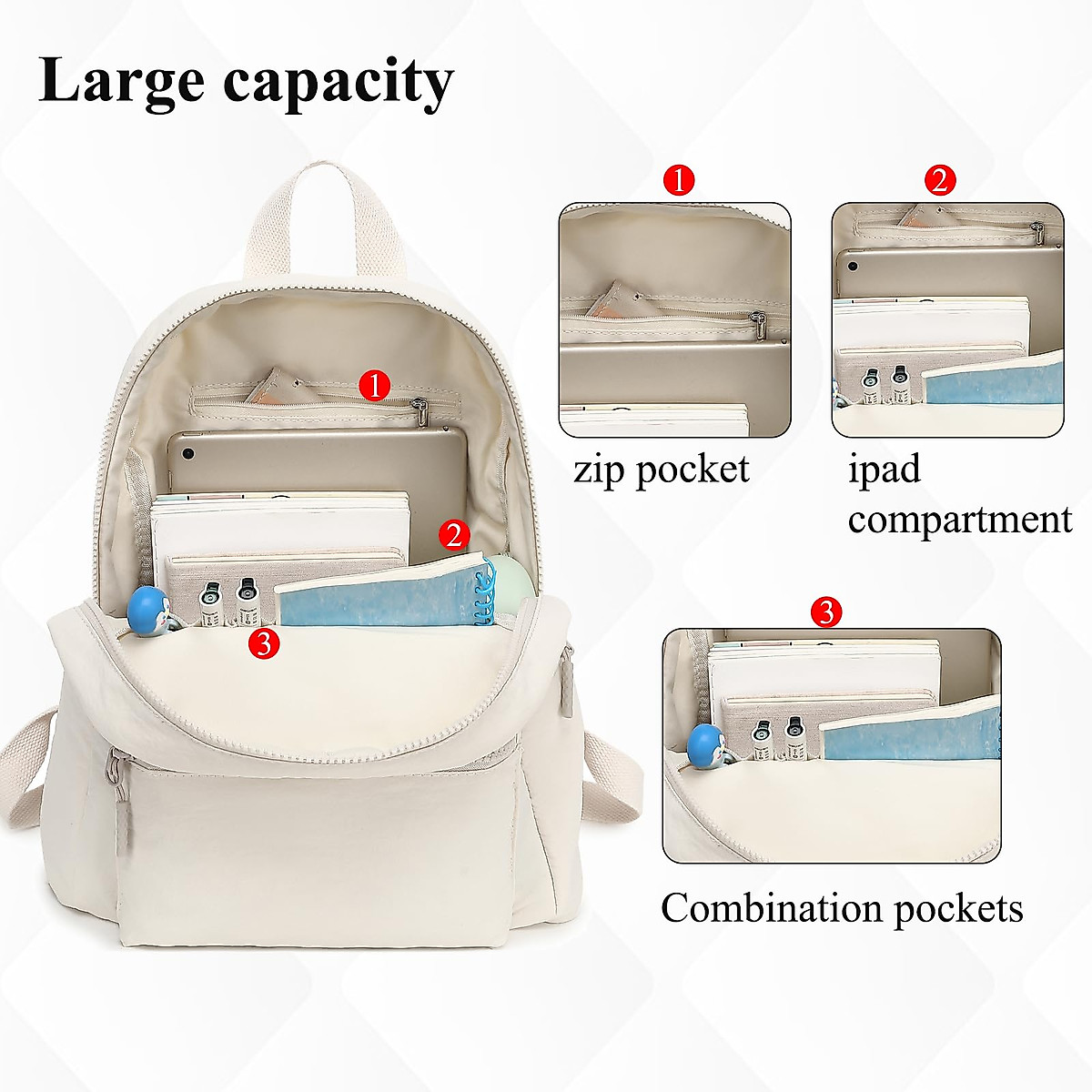 LEDAOU Mini Backpack Girls Cute Small Backpack Purse for Women Teens Kids School Travel Shoulder Purse Bag (Black Sunflower)