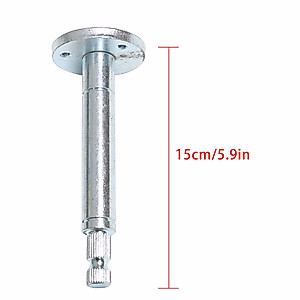 Silscvtt Go Kart Steering Kit 300mm Steel Steering Wheel & Steering Rack & Steering Shaft &Tie Rod Replacement for Go Kart ATV Buggy Quad 110cc 125cc 140cc 150cc