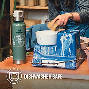 Stanley Classic Vacuum Bottle 1L Hammertone Green