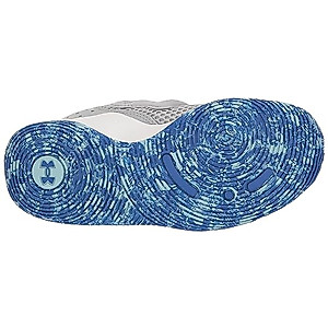 Under Armour Unisex Pre School Zone Basketball 2, (102) Mod Gray/Midnight Navy/Team Royal, 2, US