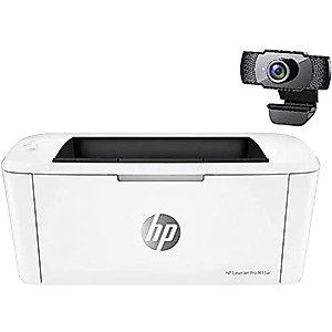 HP Laserjet Pro M15 w Single-Function Wireless Monochrome Laser Printer for Office - Print Only - 19 ppm, 600 x 600 dpi, 8.5" x 11" Letter, 150-sheet Capacity, Compatible with Alexa