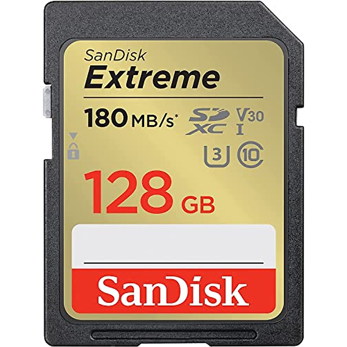 SanDisk Extreme 128GB SD Memory Card Works with Sony Alpha a7C, a6600, a6100, a6400 Mirrorless Camera (SDSDXVA-128G-GNCIN) U3 SDXC UHS-I Bundle with (1) Everything But Stromboli Micro & SD Card Reader