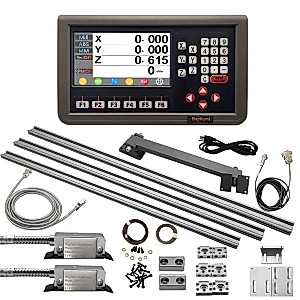 3 Axis DRO Digital Readout Magnetic Scale DRO Display Kit CNC Milling Lathe,DIY Travel Length