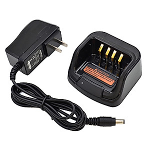 Kymate CH10L27 Desk Charger for Hytera Radio HP602 HP682 HP702 HP782 HP562 HP606 HP686 HP706 HP786 HP60X HP68X HP70X HP78X Battery BP2002 BP2403 Walkie Talkie Charging