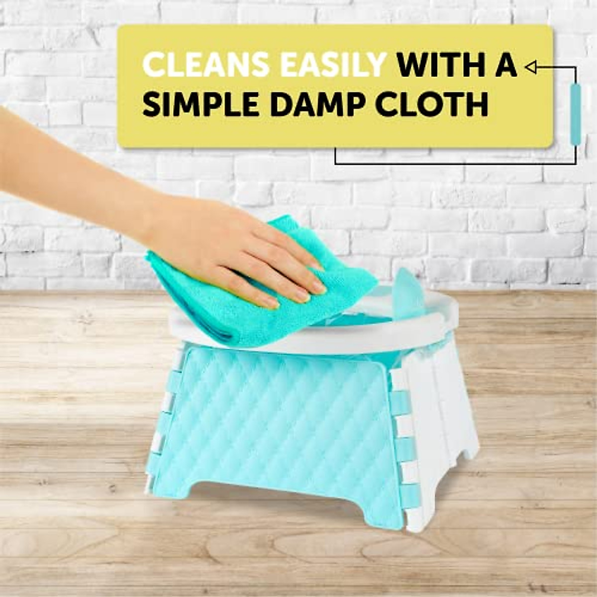 Portable Potty Training Chair with Travel Bag, Foldable, Indoor/Outdoor Use, Camping, Includes 30 Replacement Bags - Jool Baby