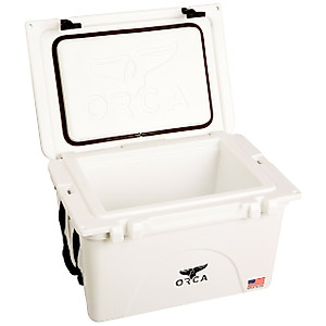 ORCA BW040ORCORCA Cooler, White, 40-Quart
