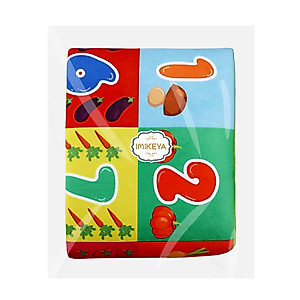 Kids Educational Rug Playtime Collection ABC, Numbers and Shapes Learning Carpet Kids Play Rug Mat Playmat for Playroom Bedroom, 55.1 x 43.3 inch