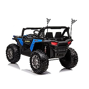 Kids Ride on Car - Parental Control 24V, 2-Seater ATV Toddler Ride on UTV Shock Absorber Electric Vehicles W/Magic Cars | Flexible Seat Belt