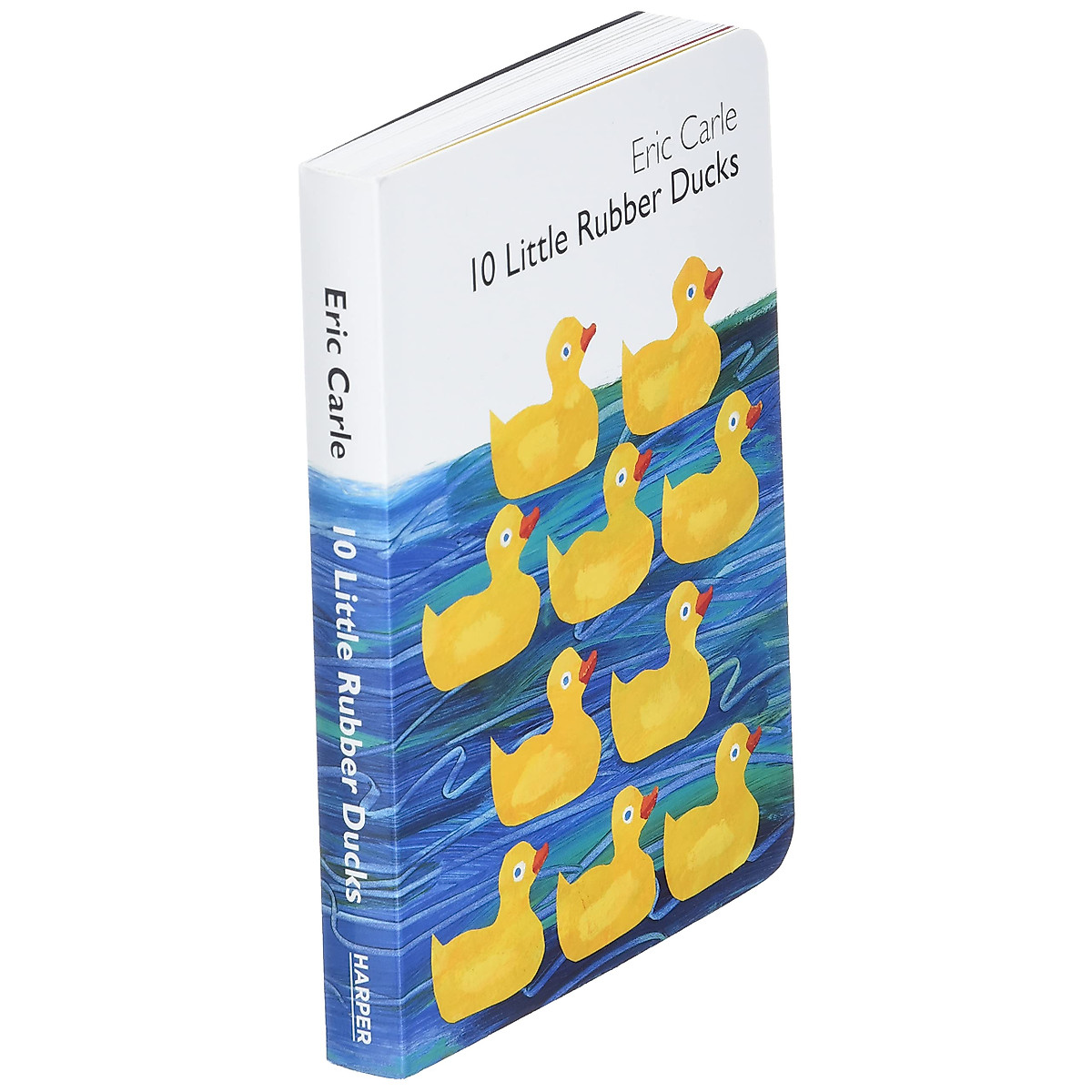10 Little Rubber Ducks Board Book: An Easter And Springtime Book For Kids (World of Eric Carle)