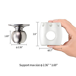 4 Pcs Baby Safety Door Knob Cover Child Proof Doors Handle Covers Fits Most Standard Door Knobs, White