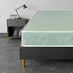 Mayton 9-Inch Vinyl Memory Foam Medium Firm Hybrid Mattress, Water Proof Mattresses Provide Comfortable and Relaxing Sleep Every Night, Durable Pocket Coil Springs for Proper Body Support, Twin