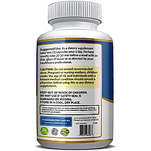 Diamond Elite Health Products Extra Strength Horny Goat Weed Extract - Energy, Performance, & Stamina Booster- with Maca, L-Arginine, Tongkat Ali for Men & Women - 60 Capsules