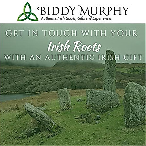 Biddy Murphy, Irish Trinity Knot Earrings for Women, 925 Sterling Silver, Connemara Marble Inlay, Elegant Celtic Jewelry Imported from Ireland's Finest Artisan Jewelers