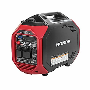 Honda EU3200i 3200 Watt 120V Portable Inverter Generator with CO-Minder - Super Quiet, Lightweight, Fuel Efficient