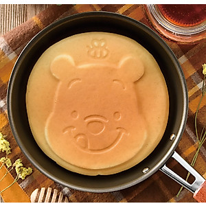 Yaksell 50086 Disney Pancake Pan, 6.3 inches (16 cm), Pooh S2, For Gas Stoves Only