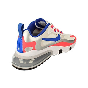 Nike Womens Air Max 270 React Running Trainers CW3094 Sneakers Shoes (UK 7 US 9.5 EU 41, White Racer Blue Flash Crimson 100)