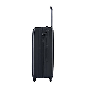 Troyesko Hard Shell Luggage Sets Clearance Travel Suitcases with Wheels Lightweight Durable ABS Unisex Adults Carry on Luggage Maletas De Viaje with TSA Lock 3-Piece 20/24/28 Black Local Warehouse