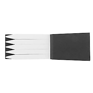 YZSHILIUHUA 100pcs Perfume Test Strips for Essential Oils and Fragrances, Disposable Testing Paper with Black Cover for Quick Scent Classification and Aroma Evaluation