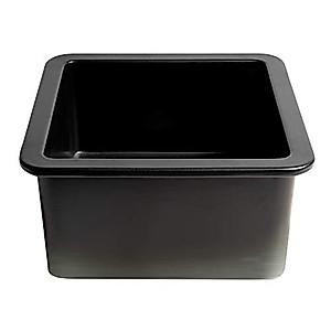 ALFI brand ABF1818S-BM Kitchen Sink, Black Matte