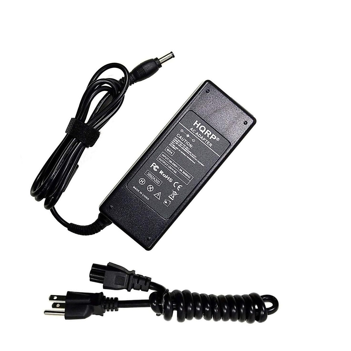 HQRP 12V AC Adapter Compatible with Philips Respironics MW115RA1200N02 AA24750L AT000713 Remstar Pro M Ault + Adaptor Power Supply Cord + Euro Plug Adapter