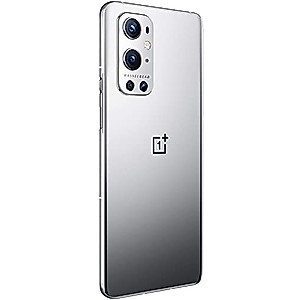 OnePlus 9 Pro 5G Dual LE2120 128GB 8GB RAM Factory Unlocked (GSM Only | No CDMA - not Compatible with Verizon/Sprint) China Version | Morning Mist (Silver)