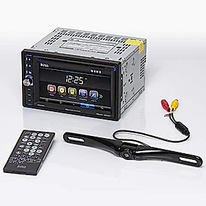 BOSS Audio Systems BVB9358RC Car Stereo System - 6.2 Inch Double Din, Touchscreen, Bluetooth Audio and Calling Head Unit, Aux In, USB, SD, CD Player, AM/FM Radio Receiver, Backup Camera