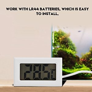 Mini LED Digital Temperature Meter Display Probe Digital Sensor LCD Thermometer for Refrigerator, Refrigeration Machine