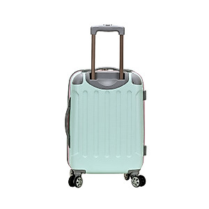 Rockland London Hardside Spinner Wheel Luggage, Mint, Carry-On 20-Inch