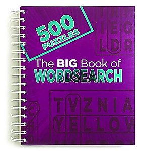 The Big Book of Word Search Puzzles: 500 Word Search Puzzles for Adults (Part of the Brain Busters Puzzle Collection)