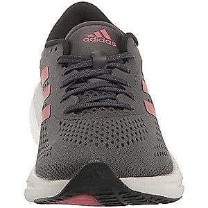 adidas Women's Supernova 2 Running Shoe, Grey/Wonder Red/Black, 9