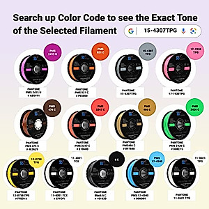 ATARAXIA ART Flexible PLA Filament 1.75mm,3D Printer Filament 1kg/2.2lb Spool,Better Than TPU,89A Shore Hardness, Patent Formula, Compatible with Bowden Extruder,with Filament Storage Bag, FPLA Black