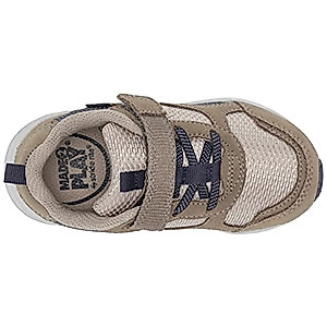 Stride Rite Boy's Made2Play Brighton Athletic Sneaker, Taupe, 13 Little Kid