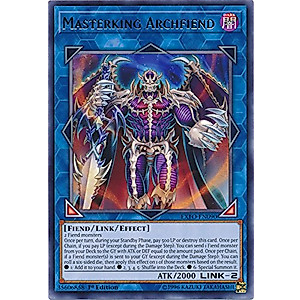 yu-gi-oh Masterking Archfiend - EXFO-EN090 - Rare - 1st Edition - Extreme Force (1st Edition)