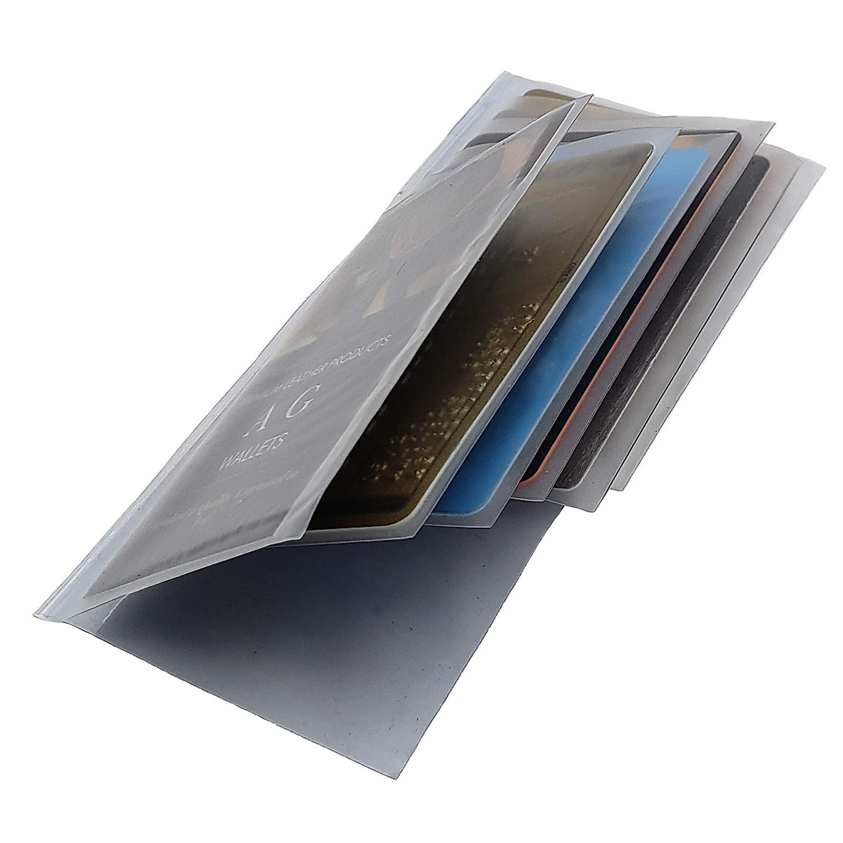 Set of 2 Clear Premium Quality Checkbook Wallet Insert from AG Wallets