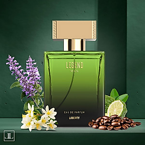 Liberty Legend Perfume for Men, (100ml/3.4Oz) Perfumes Long-Lasting Eau de Parfum for Thanksgiving, Luxury Oriental & Woody Fragrance for Men, Perfume Spray