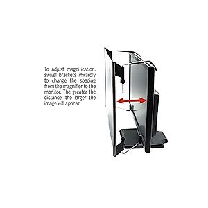 Kantek MAXVIEW LCD Monitor Magnifier for 15-Inch Monitors (Measured Diagonally) (MAG15L)