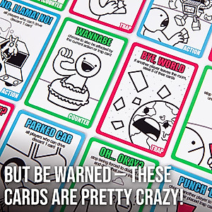 Big Potato Muffin Time: A Very Random Card Game | Includes Expansion Packs