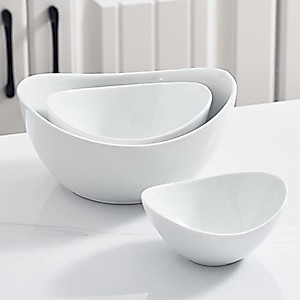 Gomakren 3 Tier Serving Bowl Set with Rack White Bowl Set with Stand Thanksgiving Serving Dishes For Parties Serving Stand for Dessert Snack Fruit Appetizer Chips Dining Dinnerware Display Food Gold