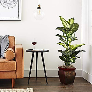 Nearly Natural Golden Dieffenbachia with Decorative Planter, Green 45in.