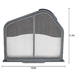 AMI PARTS DC97-16742A Dryer Lint Filter Case Screen Replacement Parts - Compatible with Samsung Dryer DV45H7000EW/A2 DV40J3000GW/A2