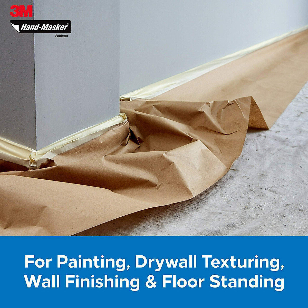 3M Hand-Masker Paper Blade PB12, 12-Inch Blade, Use With 3M Hand-Masker Dispenser M3000, Designed For Cutting Masking Paper, Durable Stainless-Steel Blade, Great For Pro Painters and DIYers (PB12)