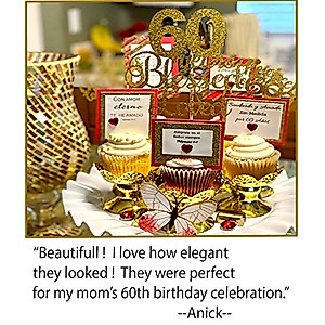 Cupcake and Dessert Stand, Gold, Standard Size (12 pcs)