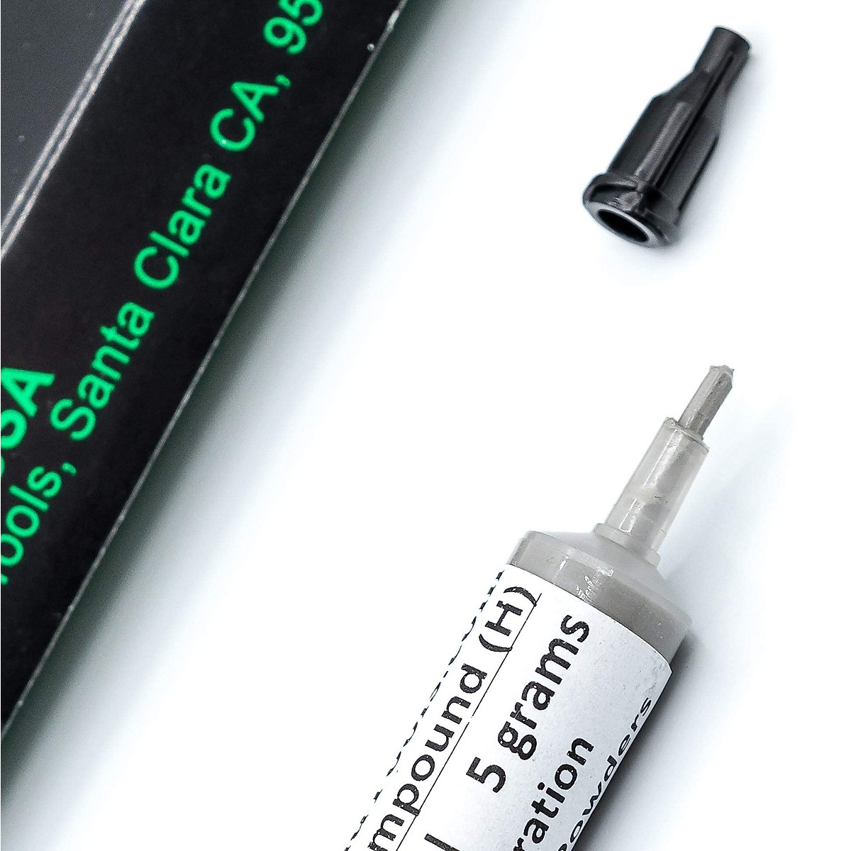 TechDiamondTools Diamond Polishing Compound Polishing Paste USA Made 200,000 Grit 0-0.1 Microns for Marble Glass Metal Rock Jewelry Resin Silver Chrome Gemstone with High Concentration Diamond Powder