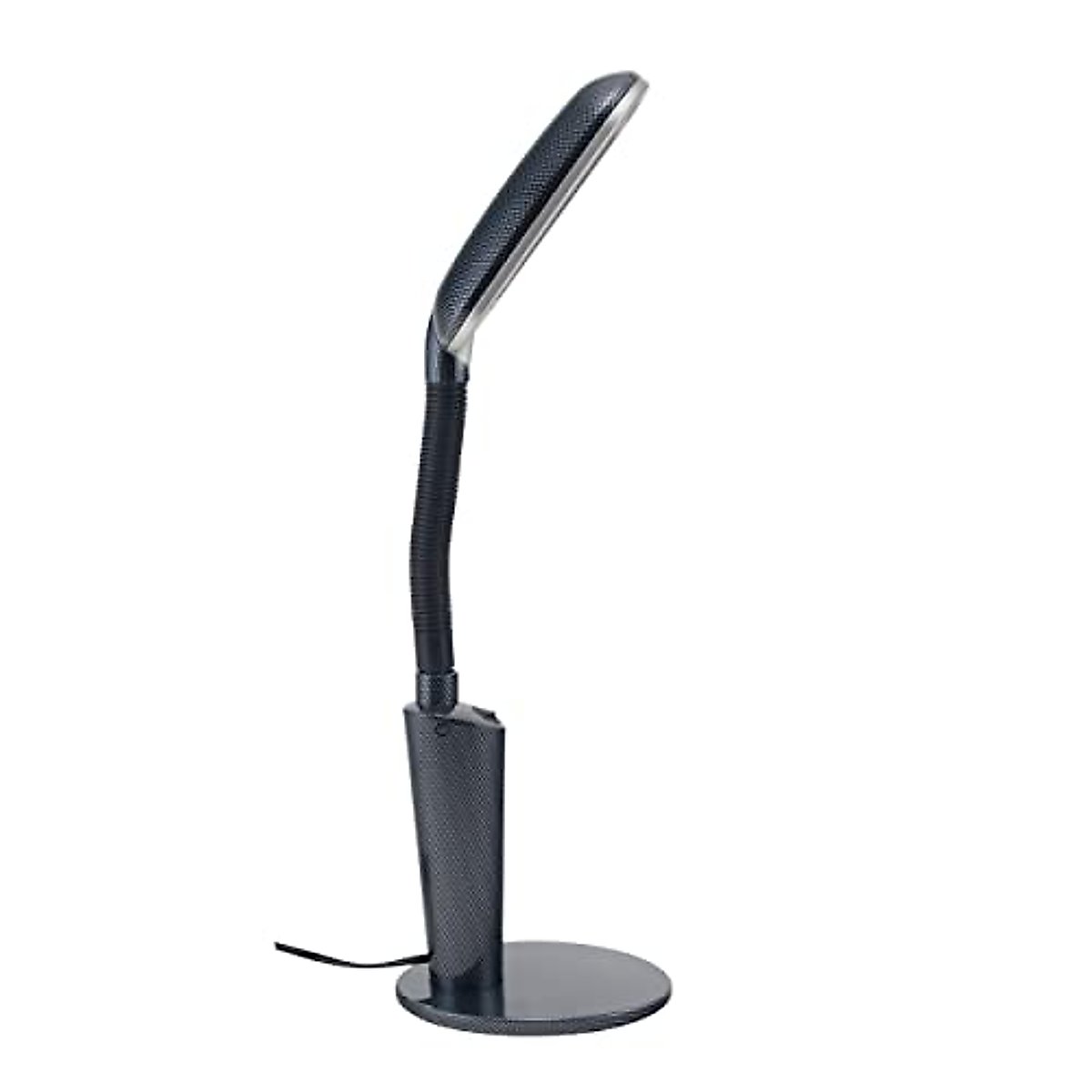 V-Light Desk Lamp, LED Lamp, Reading Lamp with Adjustable Gooseneck Arm, Daylight Effect Office Lamp, Table Light, Black