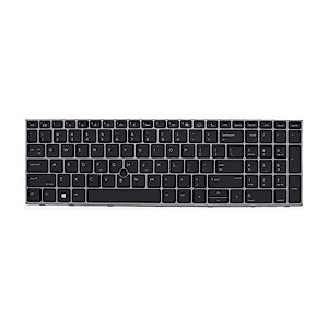 New Backlit Laptop Keyboard Replacement for HP ZBOOK 15 G5 G6 17 G5 G6 US Keyboard with POINT L29635-001 L12765-001 L28407-001.